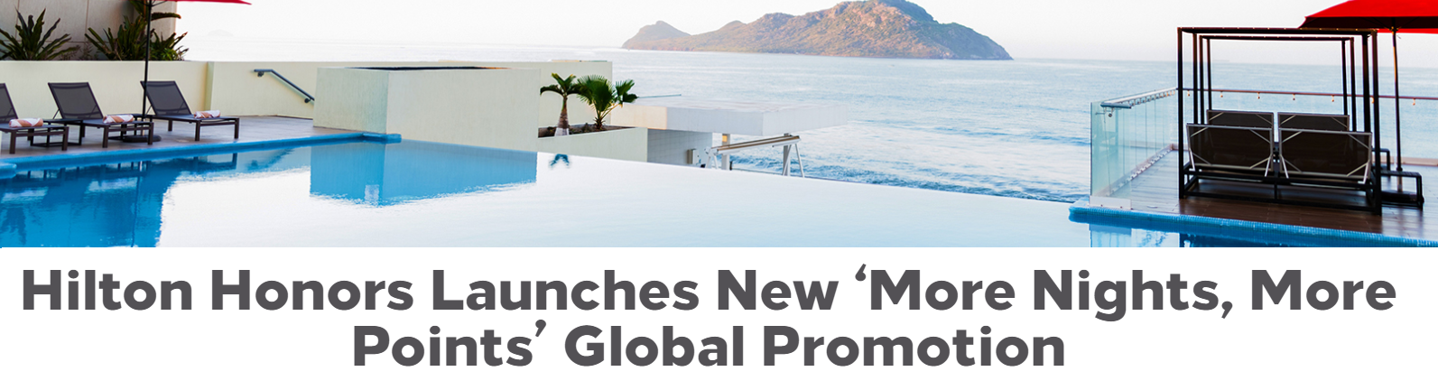 New Hilton Honors Promotion - Double Or Triple Points On Stays ...